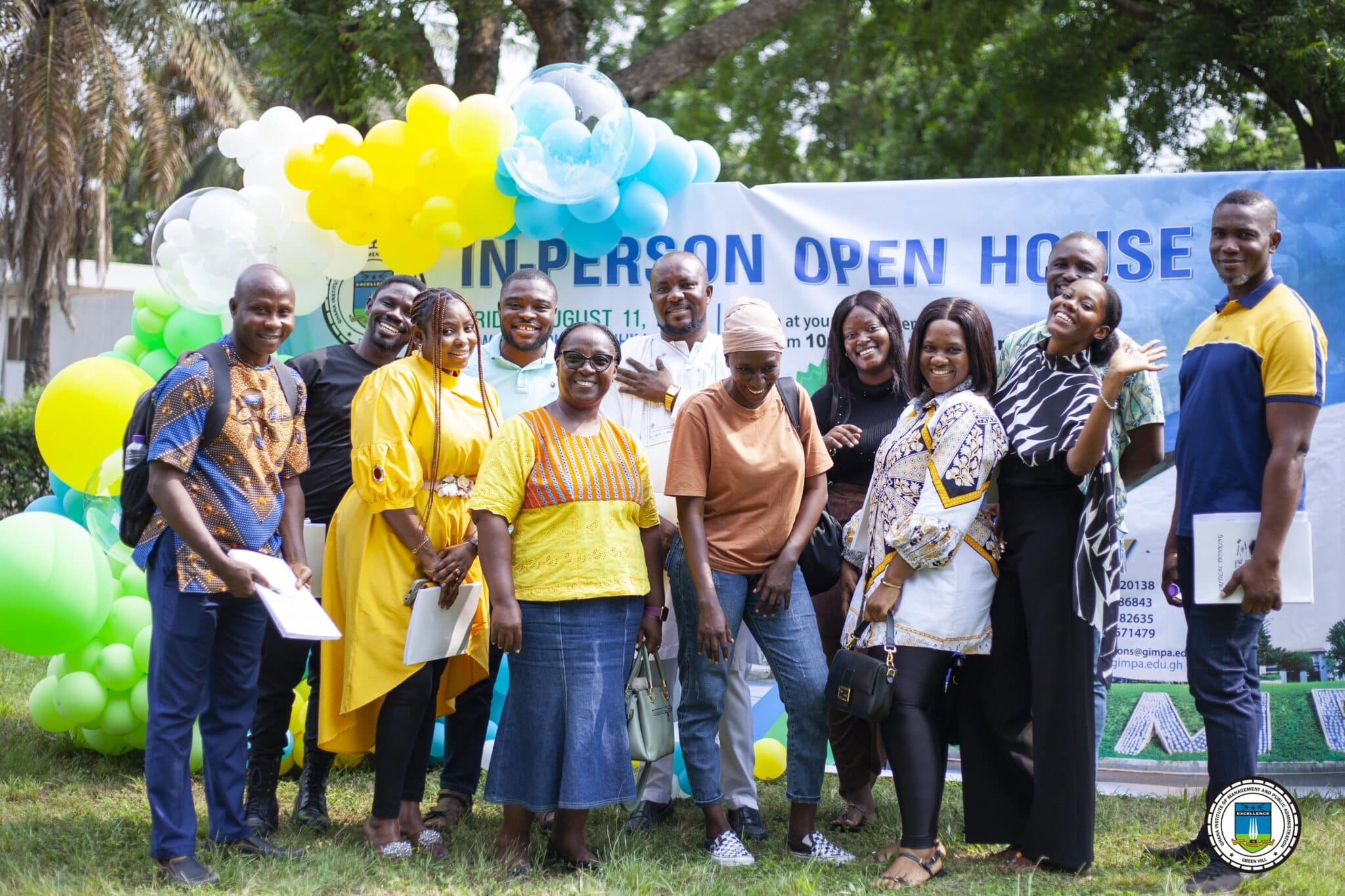 GIMPA Holds First Ever Mega In-person Open House on Greenhill Campus ...